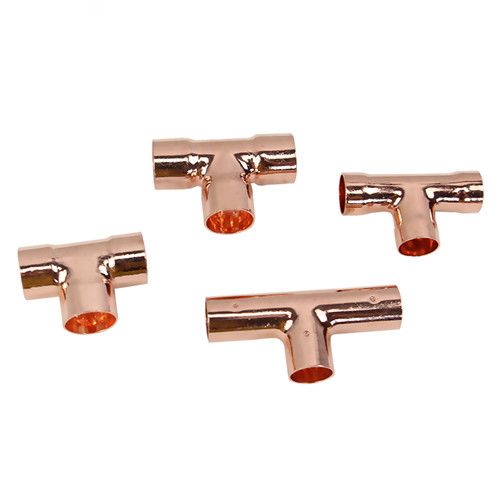 widely use reducing tee copper ferrule fitting 3 way copper elbow ...